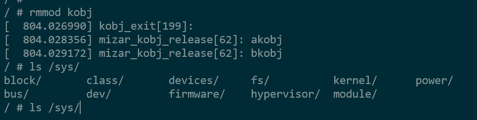 kobject、kset和ktype | Mizar